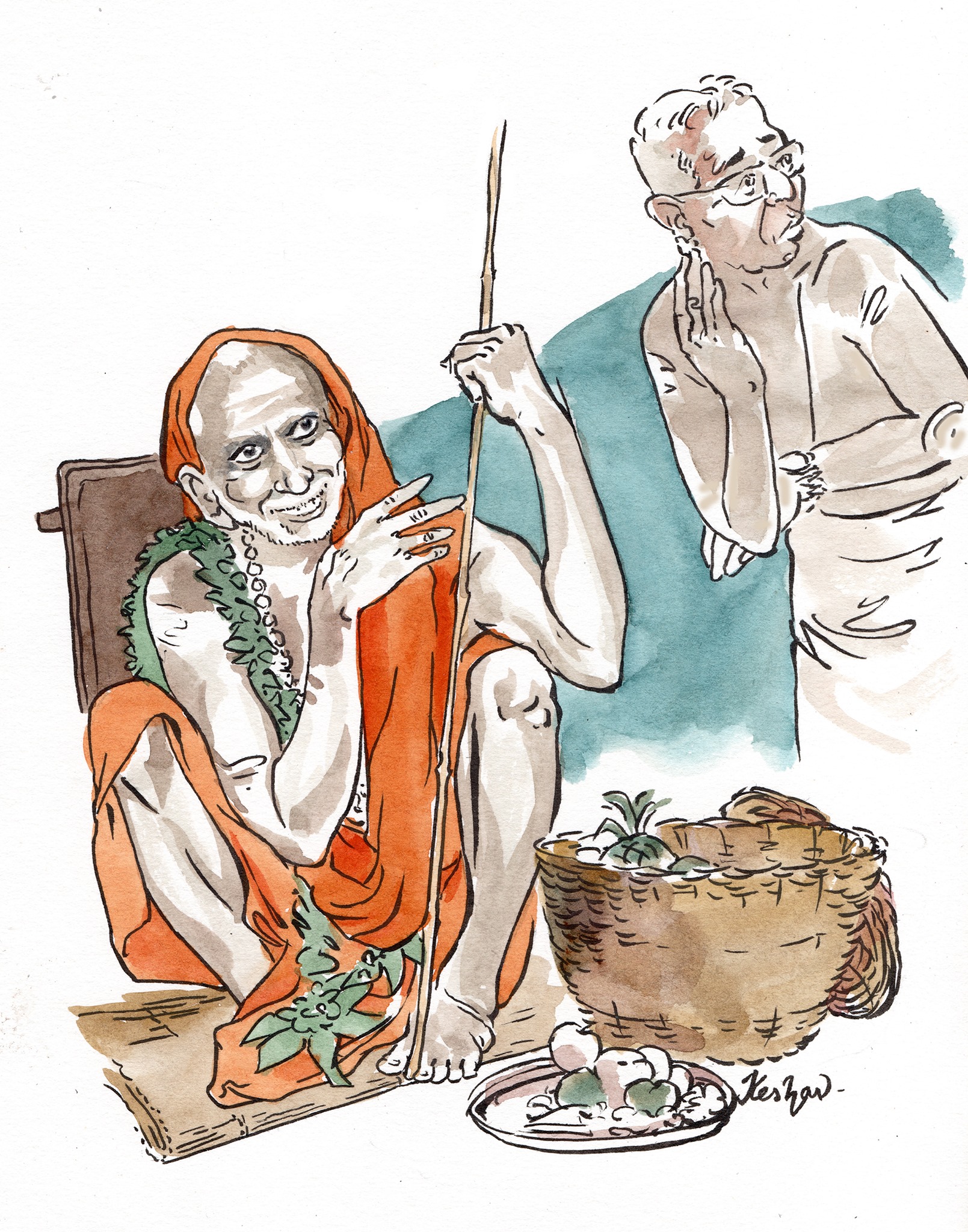 R/Best of Keshav’s Mahaperiyava paintings – Sage of Kanchi