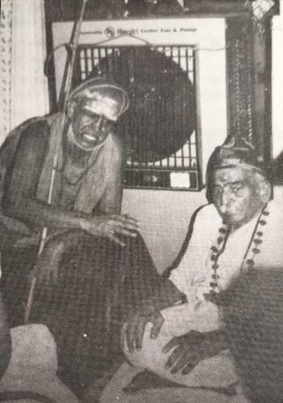 Very rare photos of Mahaperiyava – Sage of Kanchi
